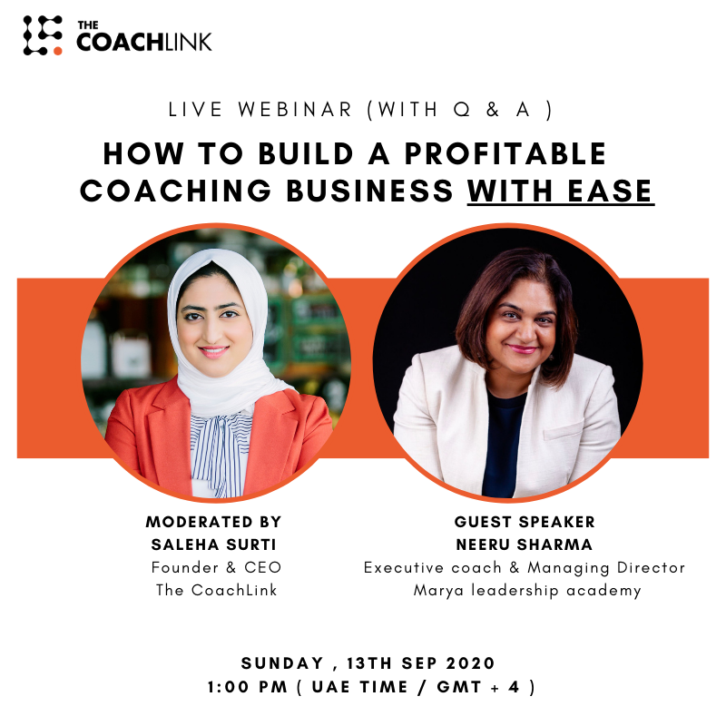 How to build a profitable Coaching business with ease - Dubai | Launch DXB